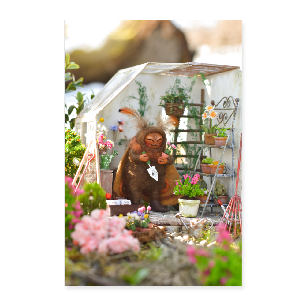 Moth's Greenhouse Print – Treehouse Creatures