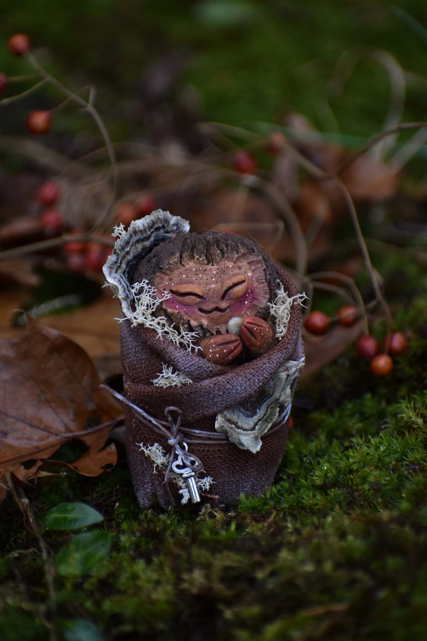 Calypso - Baby Walnut Sprite – Treehouse Creatures