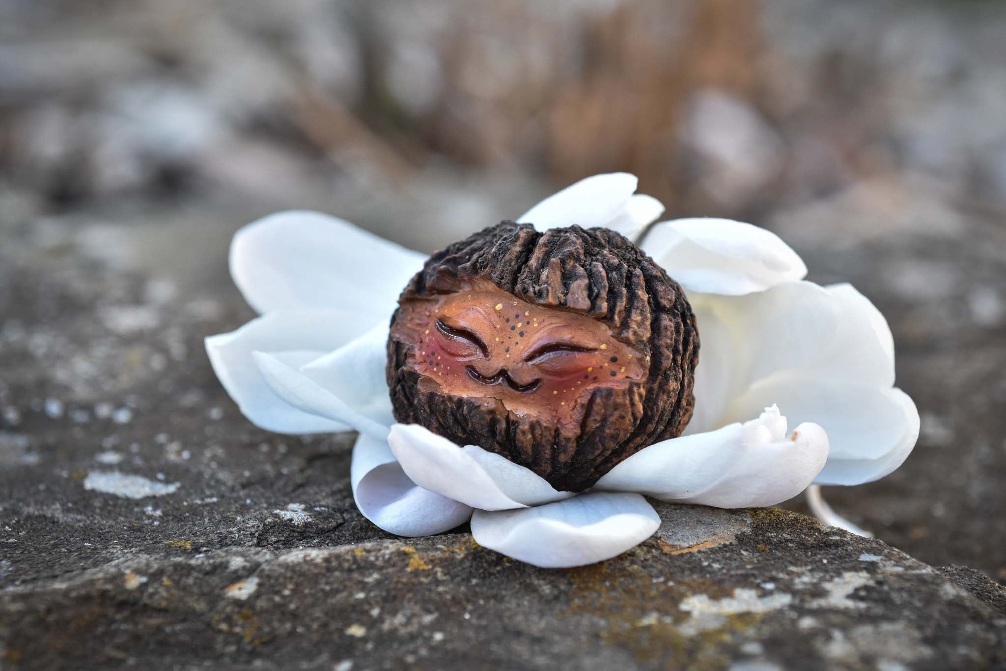 Walnut Pin – Treehouse Creatures