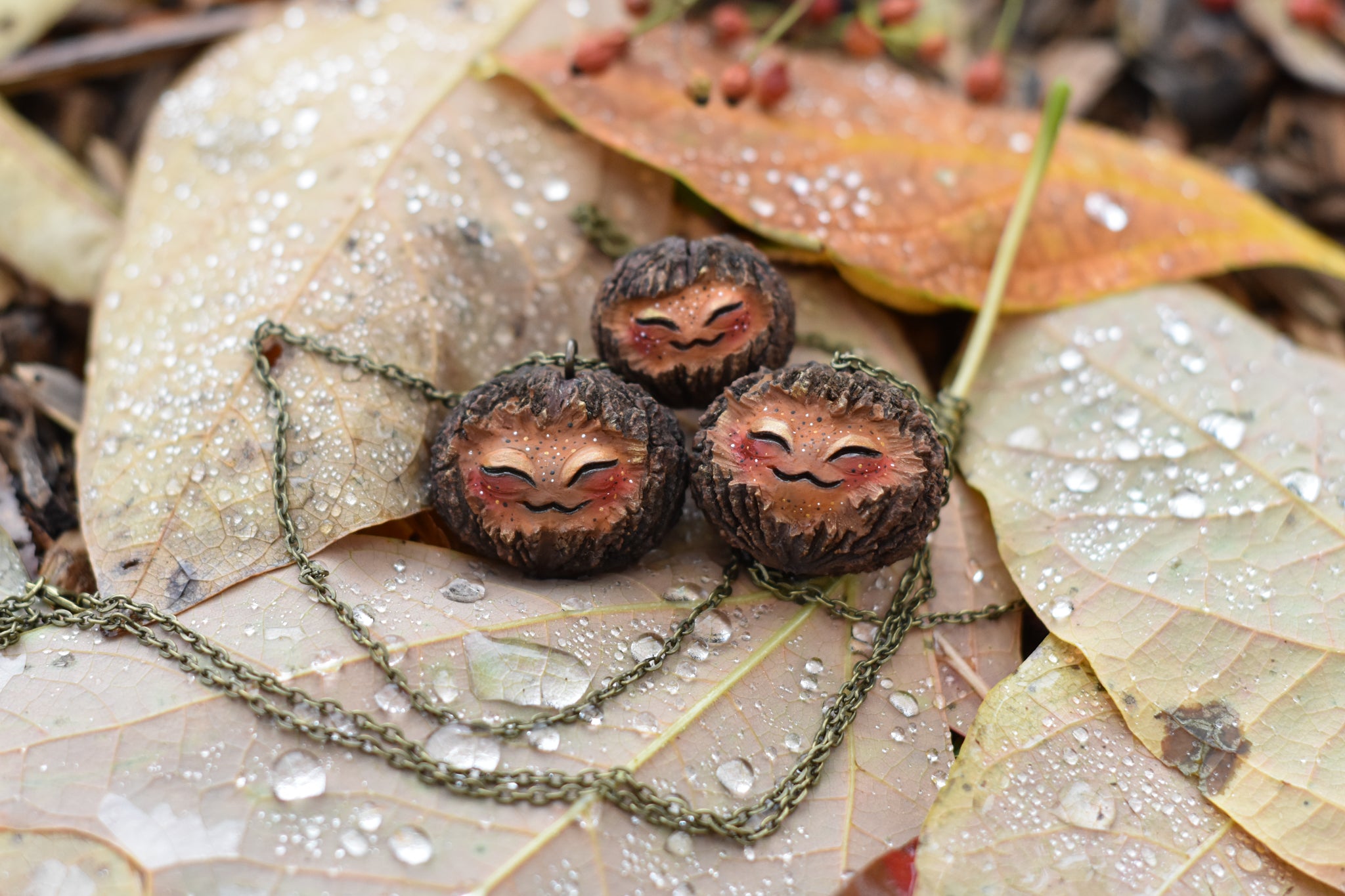 Walnut Pin – Treehouse Creatures
